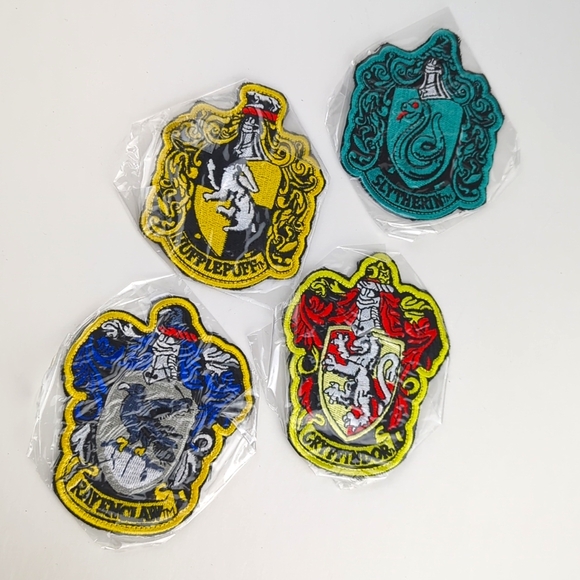 Warner Bros. | Other | Harry Potter Patches Gryffindor Slytherin ...